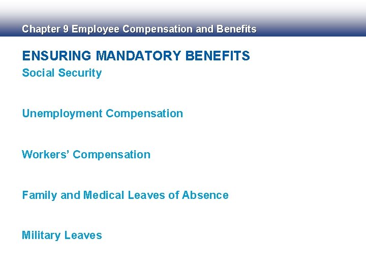 Chapter 9 Employee Compensation and Benefits Hospitality Human