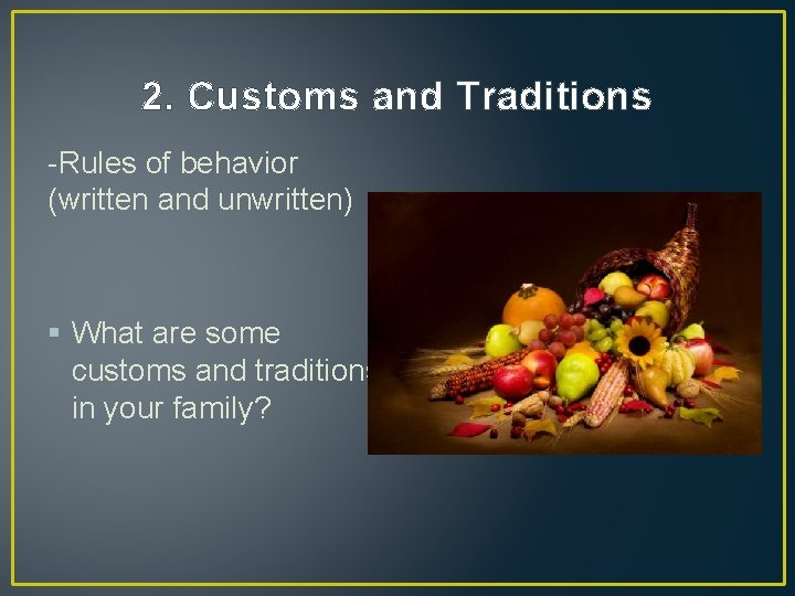 Culture The 7 Elements What is Culture Definition