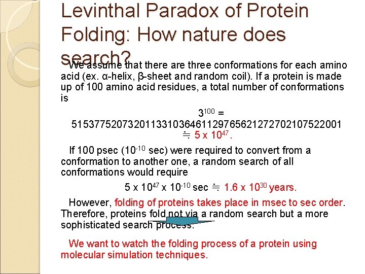 CSCE 555 Bioinformatics Lecture 18 Protein Tertiary Structure