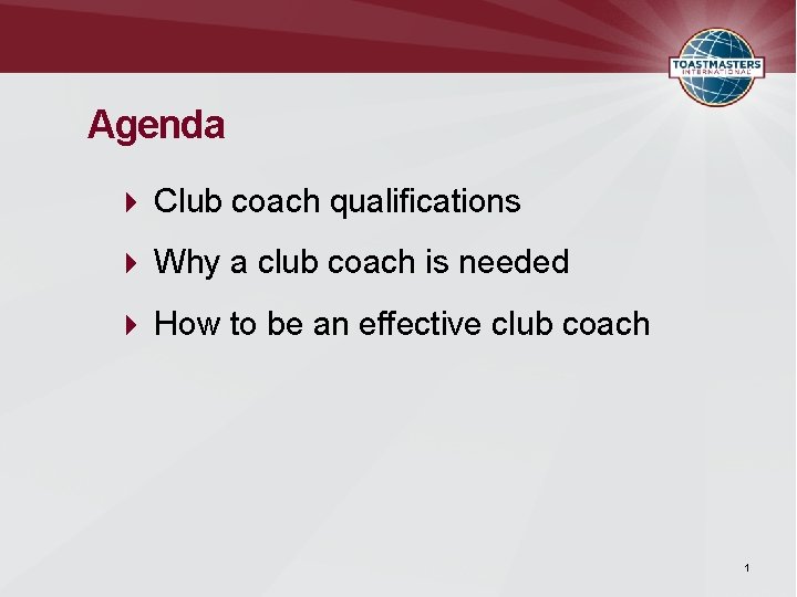Club Coach Training The First Class Club Coach