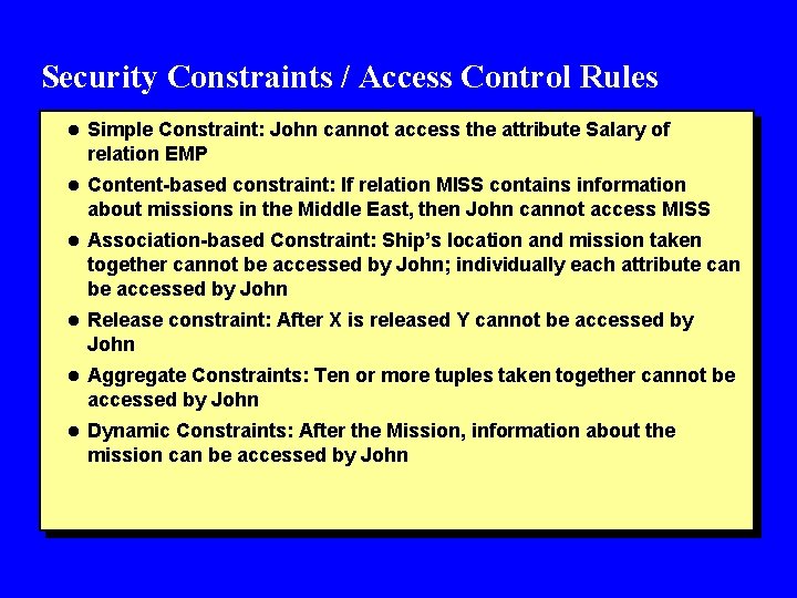 Information and Security Analytics Dr Bhavani Thuraisingham The