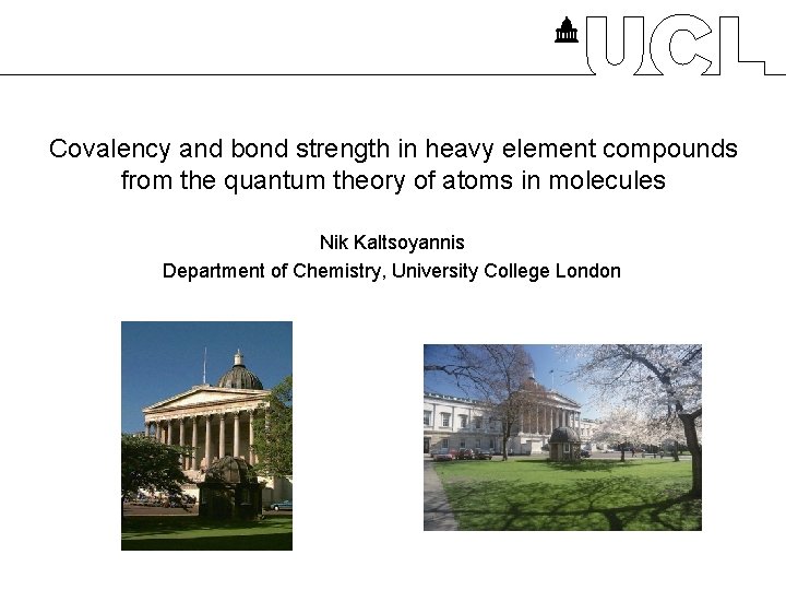 Covalency and bond strength in heavy element compounds