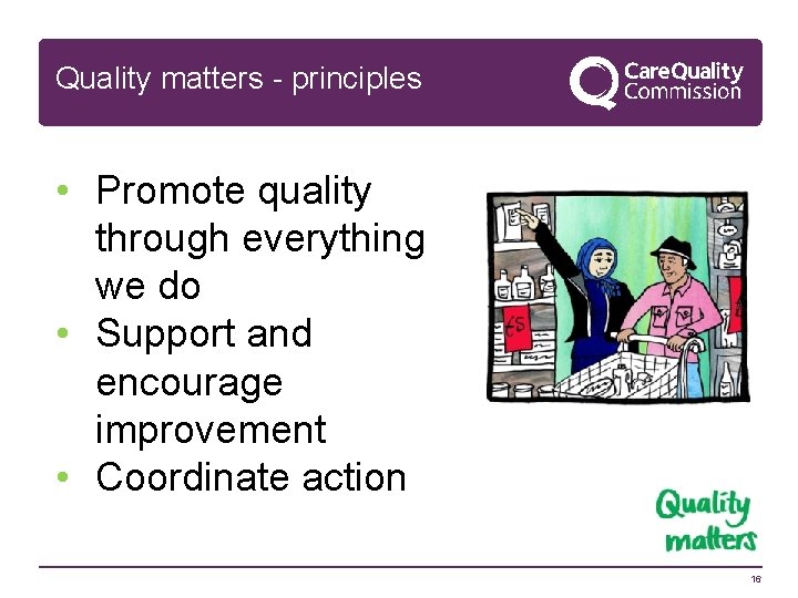 Working together to deliver quality person centred care