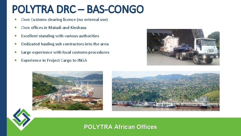 Services to Africa with the FRACHT Group POLYTRA