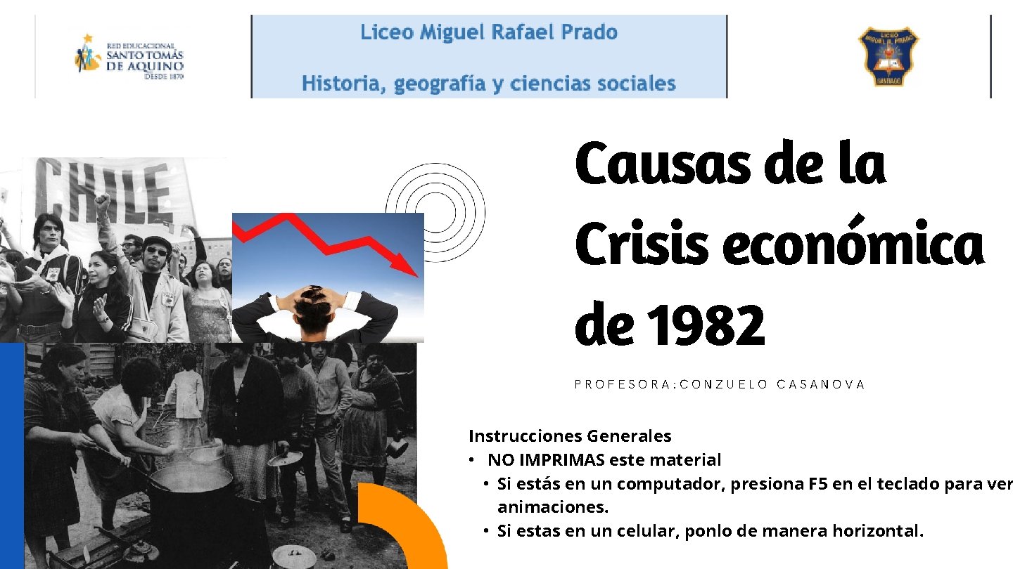 Causas De La Crisis Econmica De 1982 Profesora