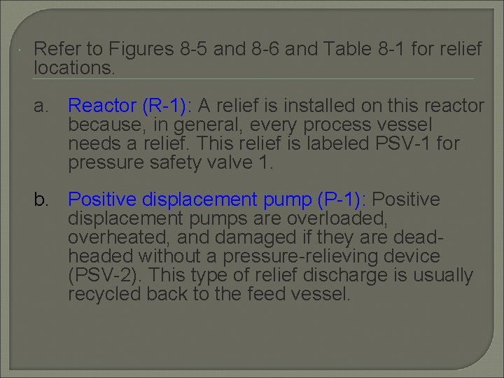INTRODUCTION TO RELIEF CHAPTER 7 Objectives Define concept