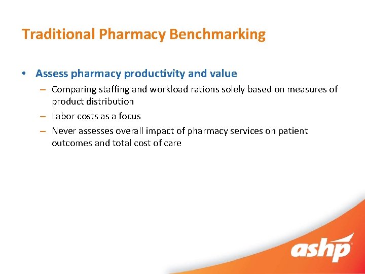 What is Benchmarking Presentation Series The Effective Use