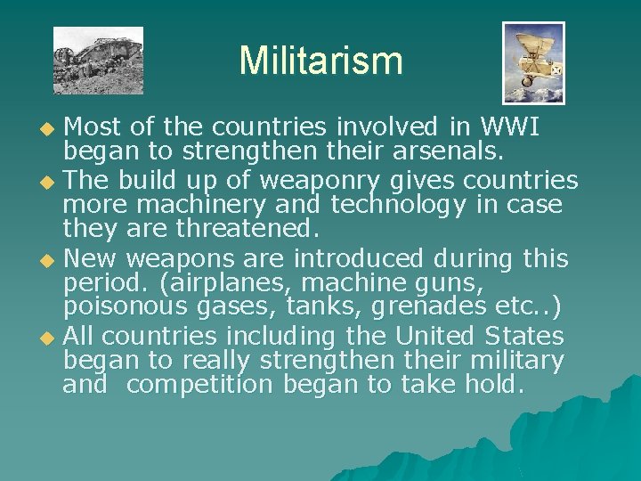 Causes of World War I 4 Causes u