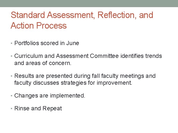 PORTFOLIOS AND REFLECTIVE LEARNING Jennifer Campbell and Richard