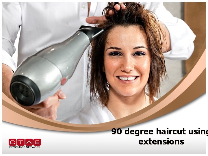 90 degree haircut using extensions 90 Degree cut
