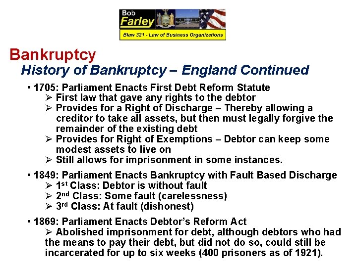 Class Fourteen Bankruptcy Liquidation Reorganization and Consumer Plans