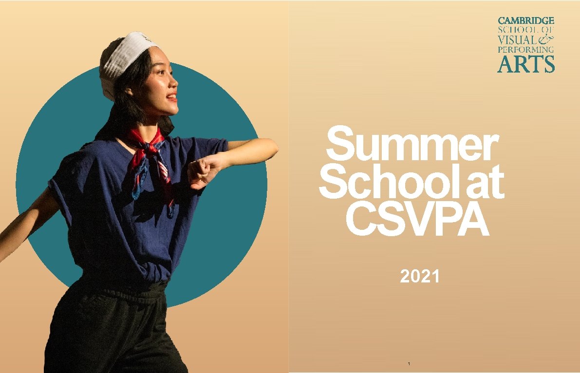 Summer School at CSVPA 2021 1 DO YOU