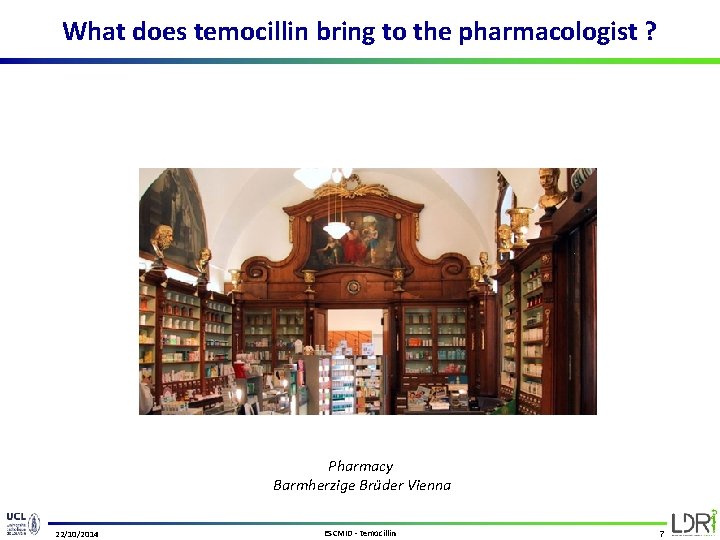 ESCMID Conference on Reviving Old Antibiotics Optimisation of