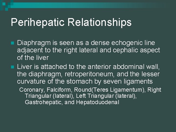 Lackawanna College Diagnostic Medical Sonography Program Abdominal ...