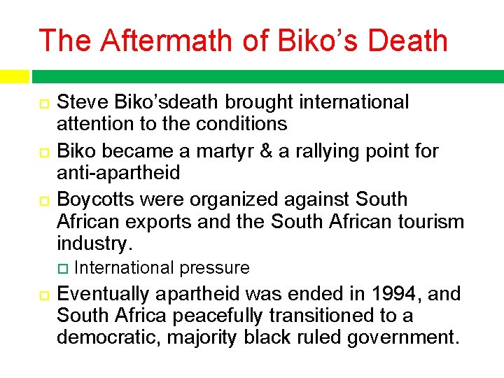 CRY FREEDOM The true story of Steve Biko