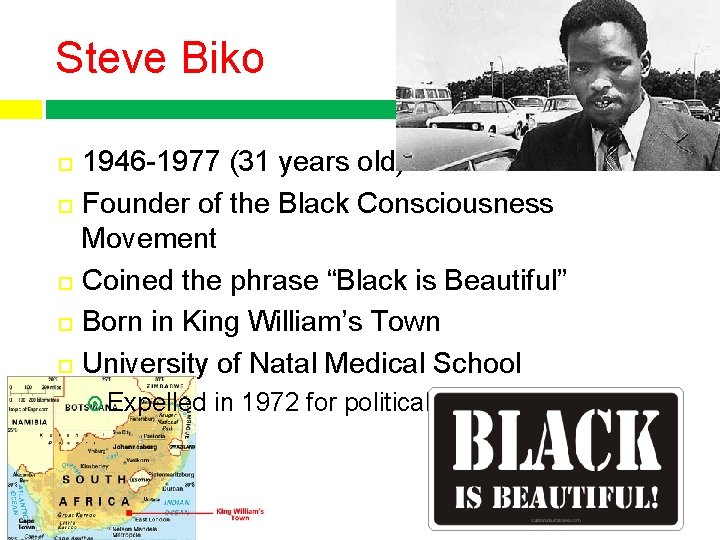 CRY FREEDOM The true story of Steve Biko