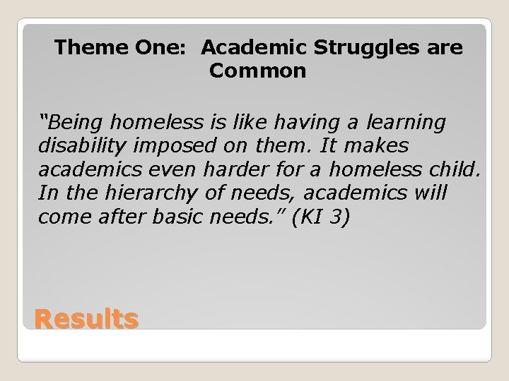Missoulas Homeless Children Effects of Homelessness on Mental