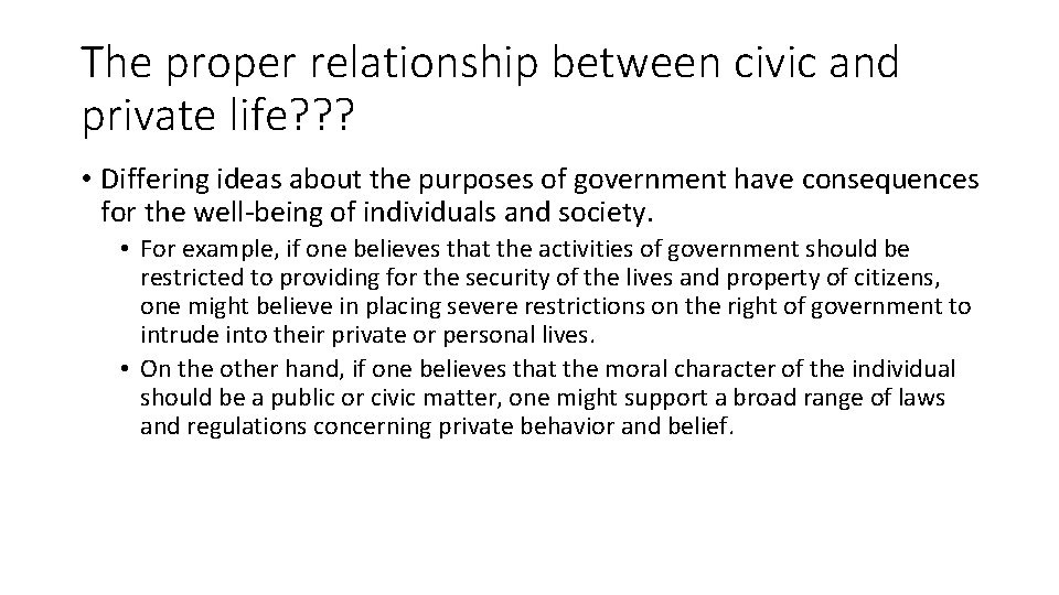 WHAT ARE CIVIC LIFE POLITICS AND GOVERNMENT Civic