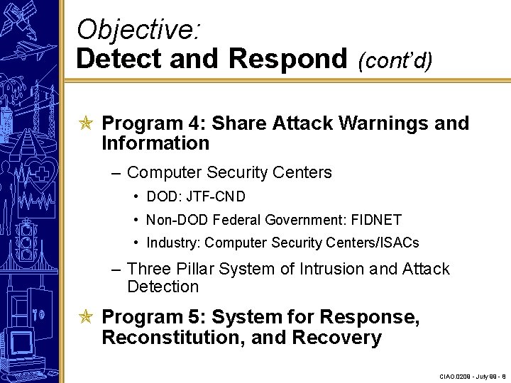 Protecting Americas Cyberspace Version 1 0 of the