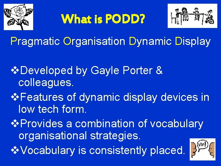 Using PODD Books How effective are they in