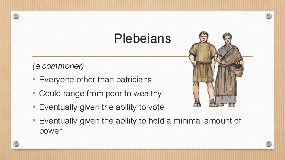 Ancient Rome Vocabulary Republic a state in which