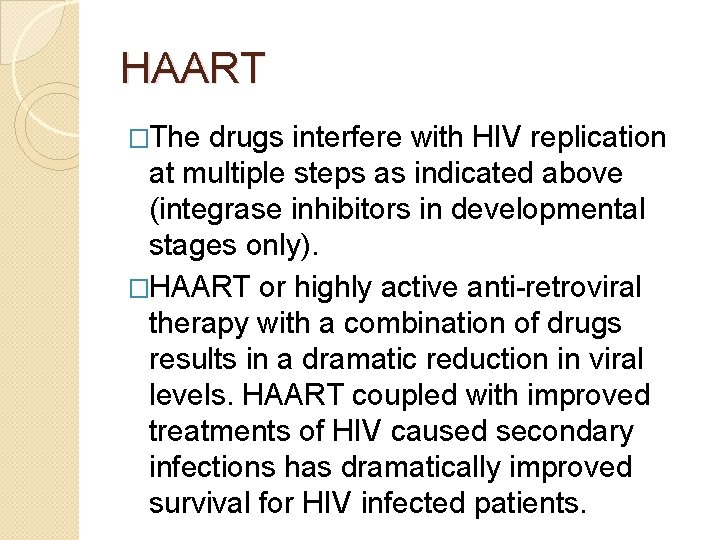 Gene therapy and Viral Vectors Lecture 13 HIV