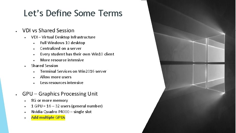 Overview Virtual Student Labs A K 12 Solution