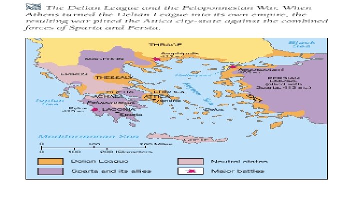 The Persian War The Persians and the Greeks