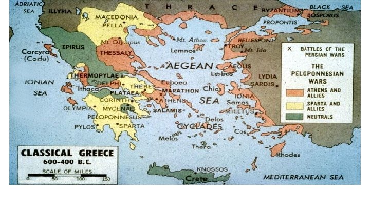 The Persian War The Persians and the Greeks