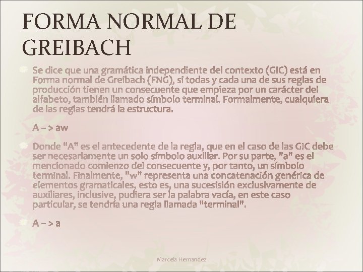 GRAMATICA LIBRE DE CONTEXTO LENGUAJE LIBRE DE CONTEXTO