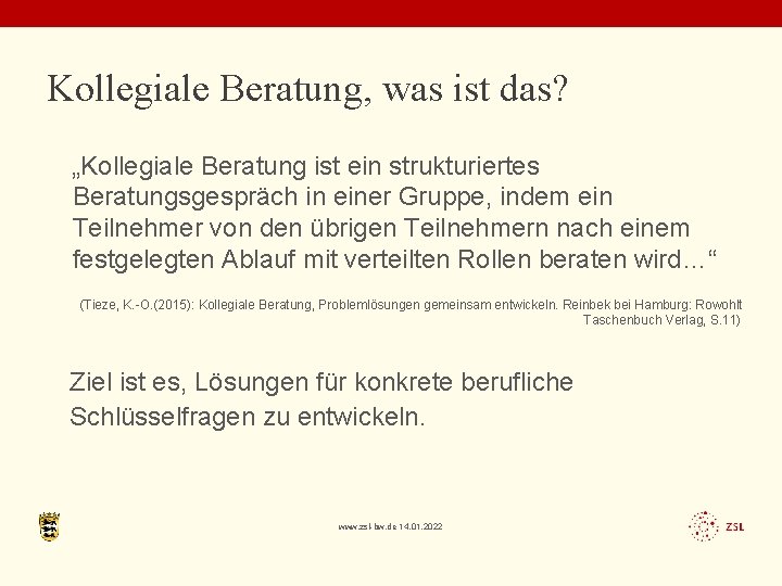Kollegiale Beratung Hilft uns die Kollegiale Fallberatung Probleme