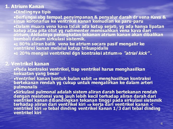 ANATOMI KARDIOVASKULER Oleh Purbianto S Kp POLITEKNIK KESEHATAN
