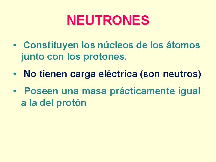 PARTCULAS SUBATMICAS OBJETIVO Conocer la ubicacin de las