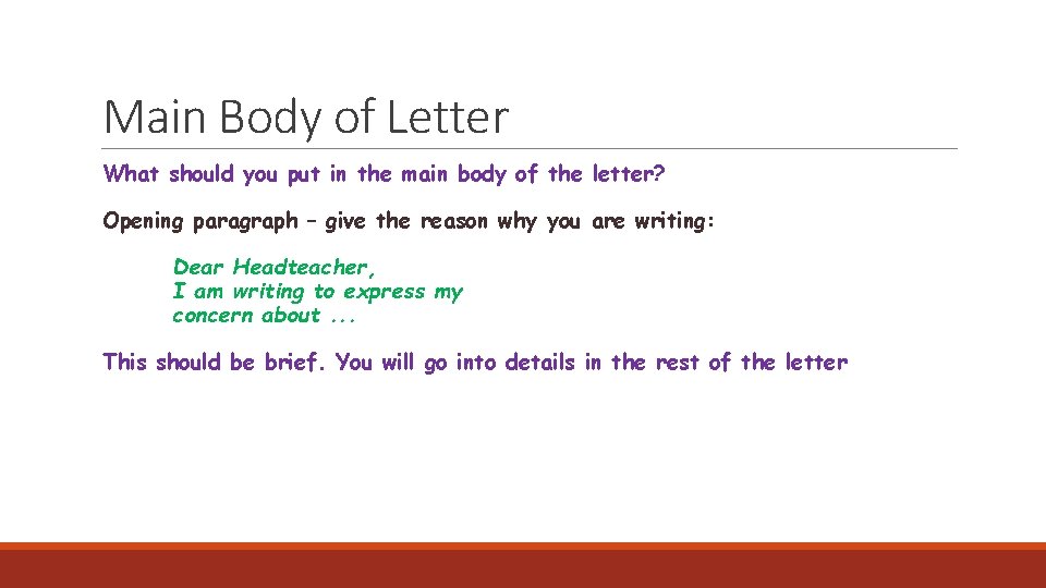 Letter Writing FORMAL LETTERS Learning Outcomes 1 To