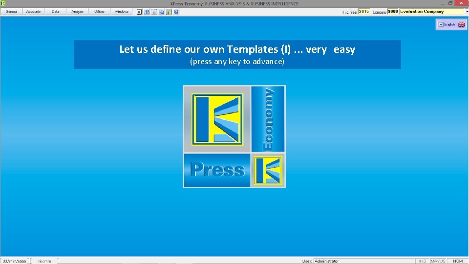 Let us define our own Templates I very
