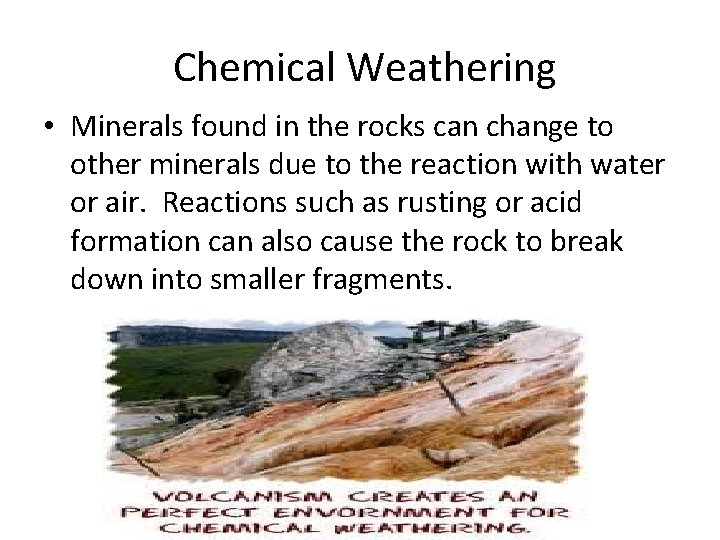 Landforms and Weathering Grade 5 Goal 2 EOG