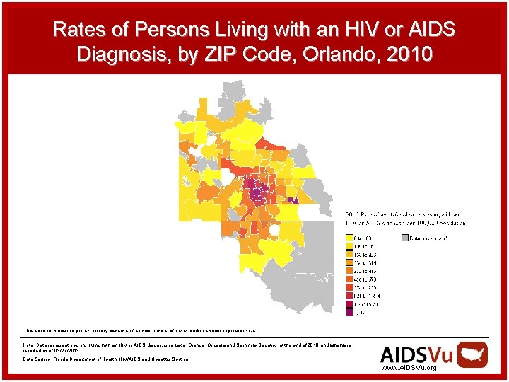 Illustrating HIVAIDS in the United States Orlando FL