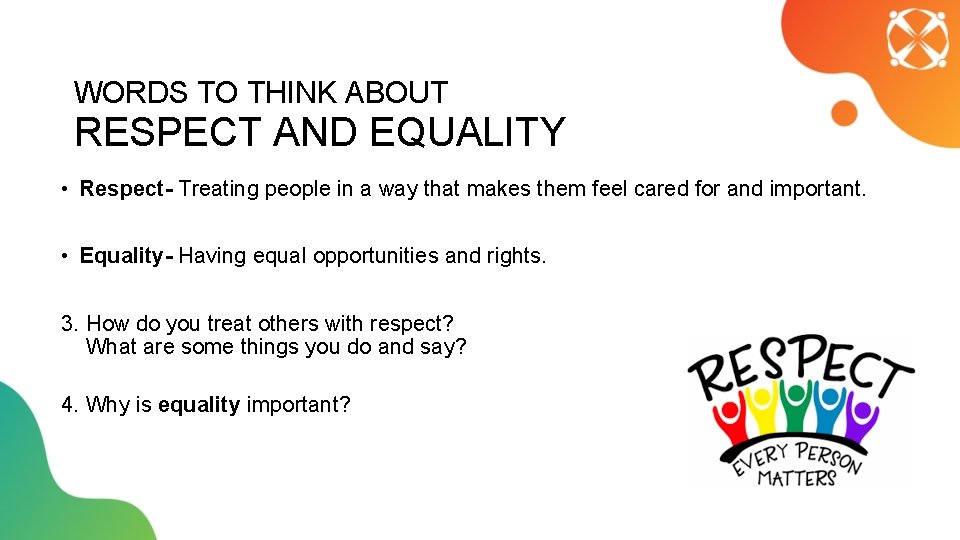 EMBRACING OUR DIFFERENCES EQUALITY FOR ALL Respect Social