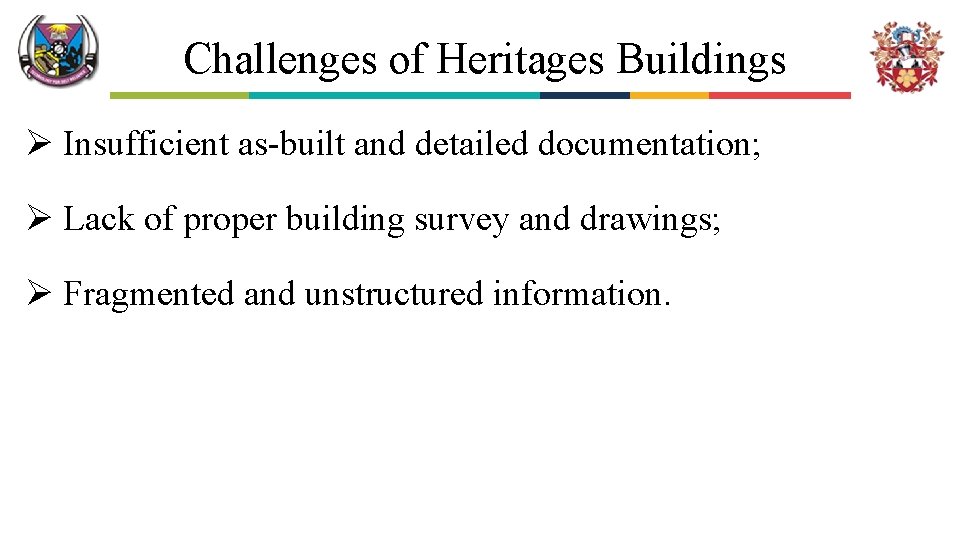 Heritage BIM 2018 Identifying Knowledge Domains for Integration