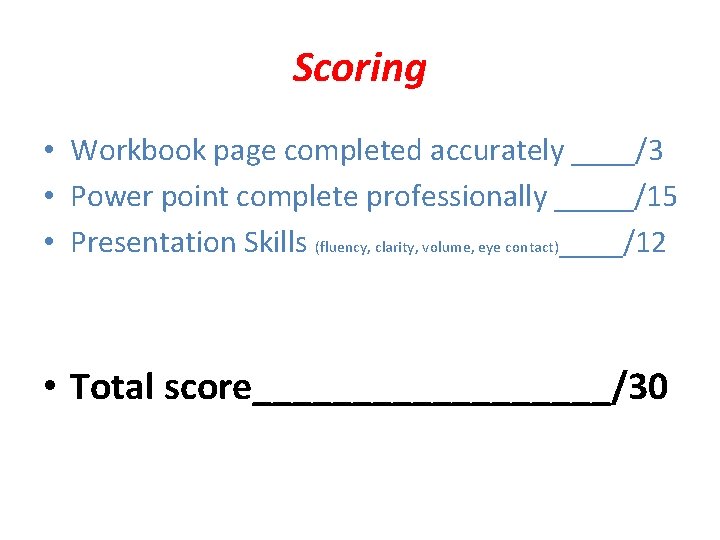 Warmup Copy HW Please grab a white workbook