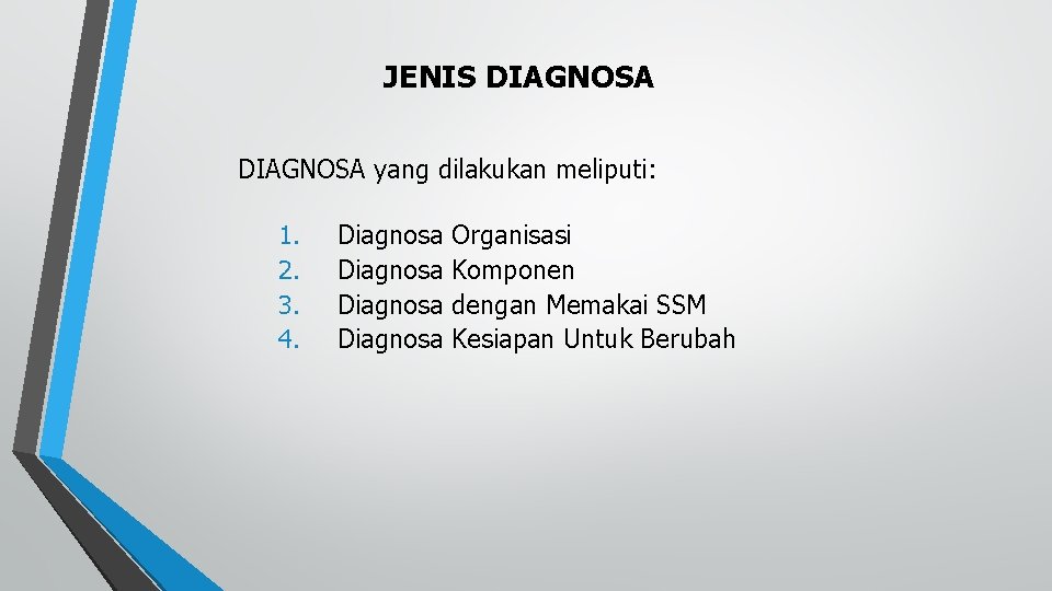 DIAGNOSA ORGANISASI DALAM PELAKSANAAN REFORMASI BIROKRASI Deddy S