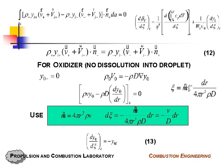 COMBUSTION ENGINEERING PROF SEUNG WOOK BAEK DIV OF