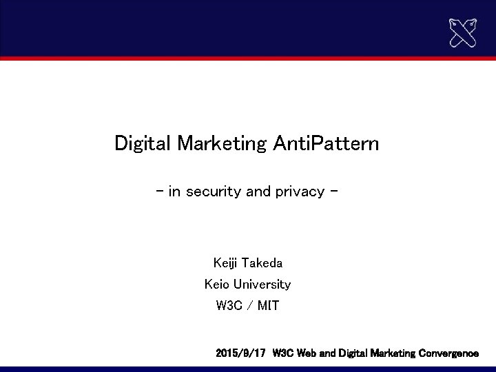 Digital Marketing Anti Pattern in security and privacy