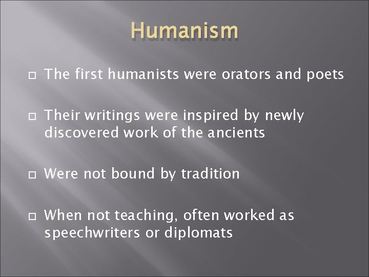 CHAPTER 10 RENAISSANCE AND DISCOVERY Part II September