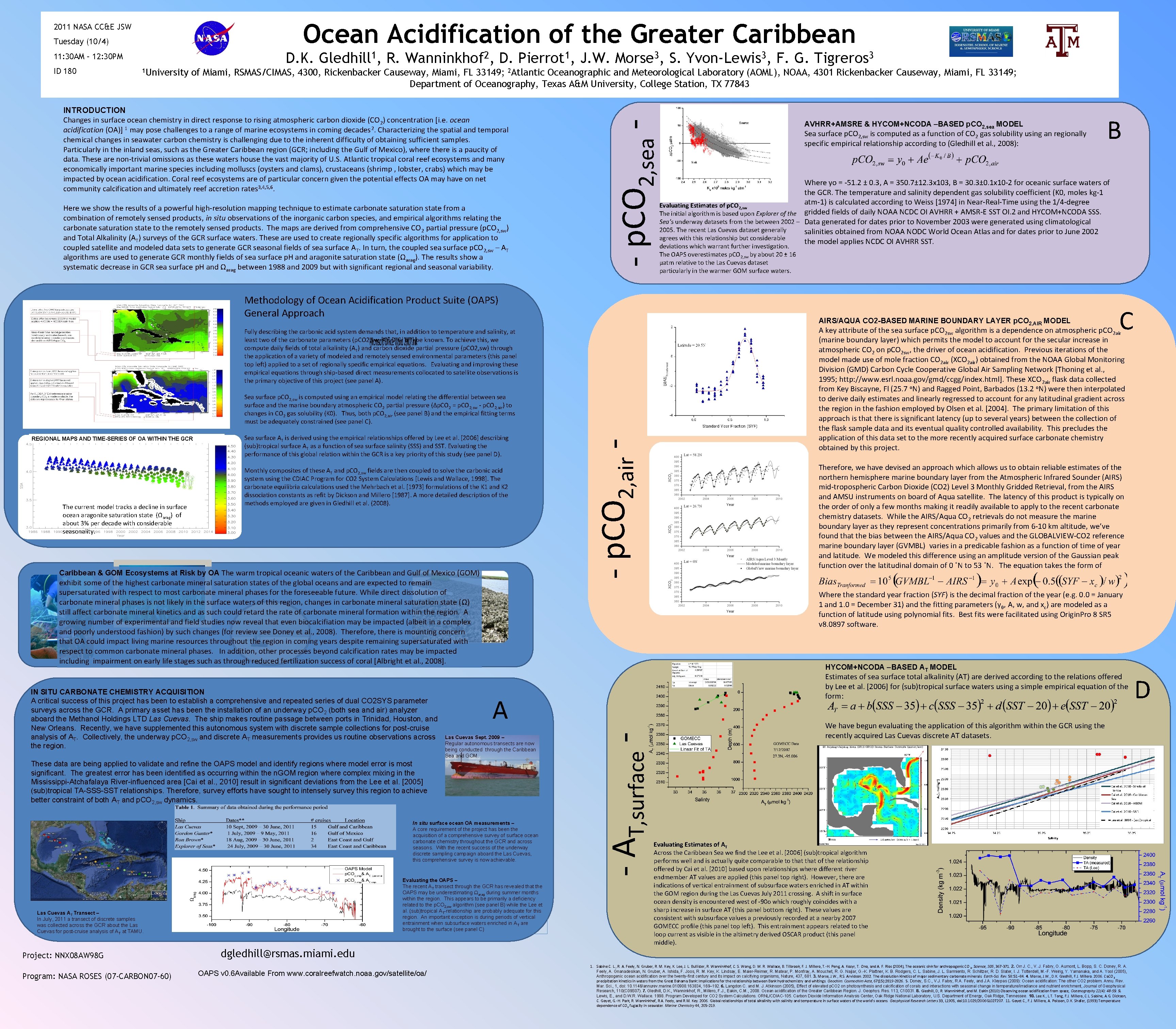 Ocean Acidification of the Greater Caribbean 2011 NASA