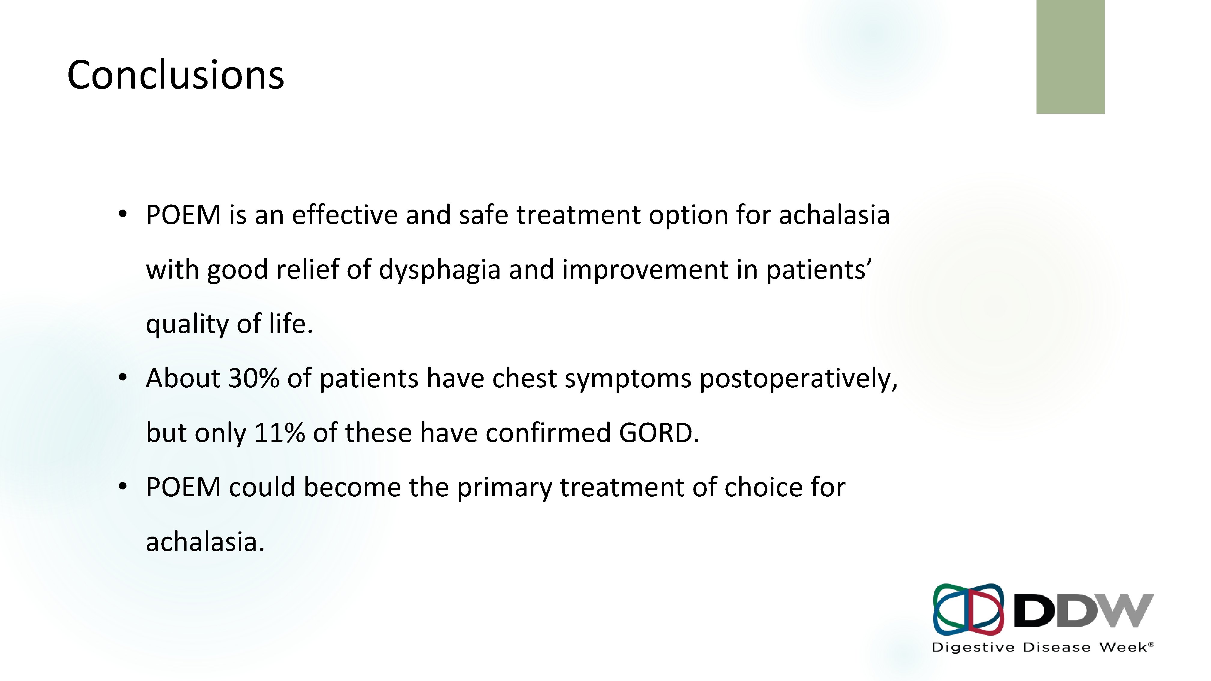 Can Peroral Endoscopic Myotomy Poem Become The Treatment