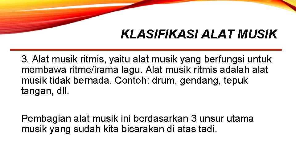 PELAJARAN SENI MUSIK Kelas 6 Review Materi Seni