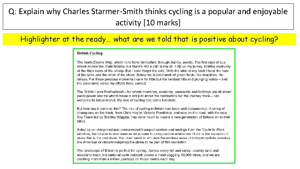 Explain Practice questions Key points to remember Explain