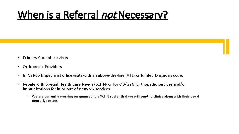 OHSU Health Services Referrals and Authorizations deep dive