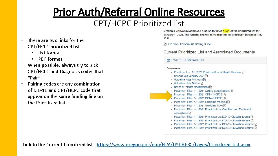 OHSU Health Services Referrals and Authorizations deep dive